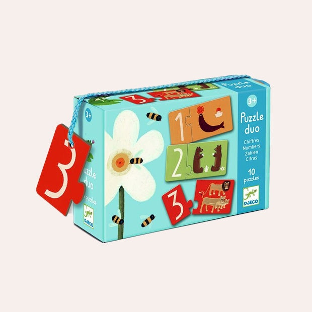 Duo Numbers 20pc Puzzle – Thinkers & Makers