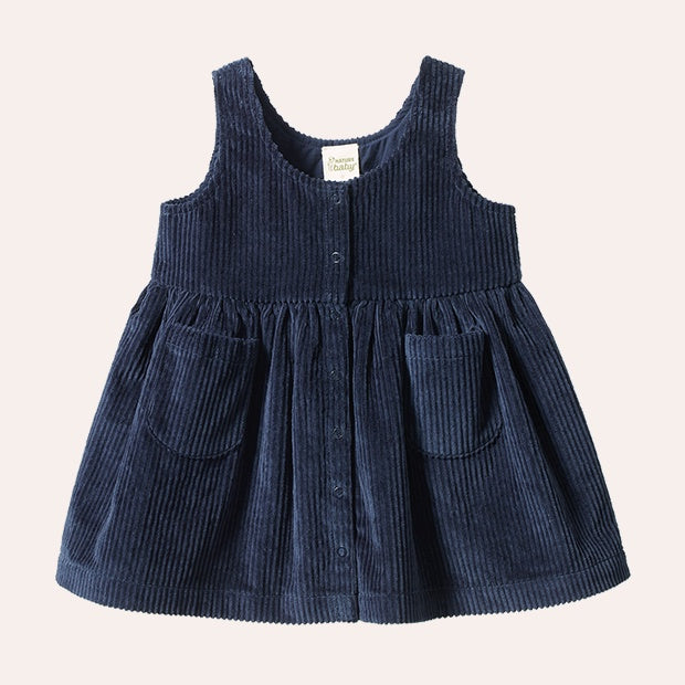 Amelia Pinafore - Navy – Thinkers & Makers
