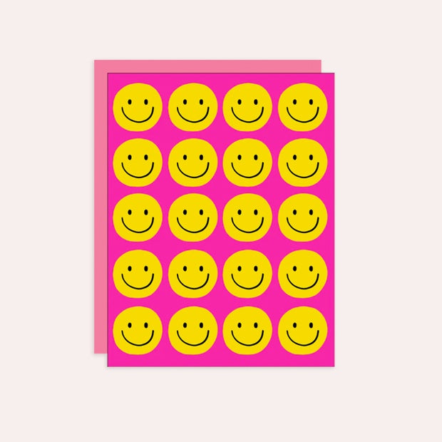 Ashkahn - Greeting Card - Happy Faces – Thinkers & Makers