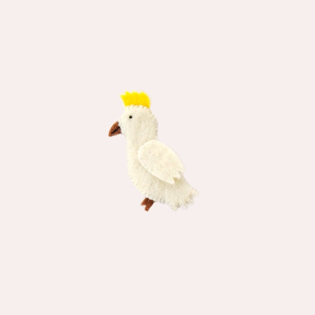 Finger Puppet - Cockatoo – Thinkers & Makers