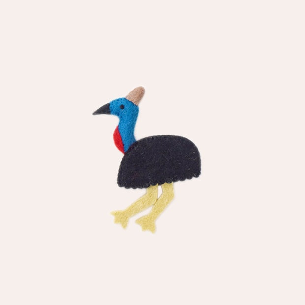 Finger Puppet - Cassowary – Thinkers & Makers