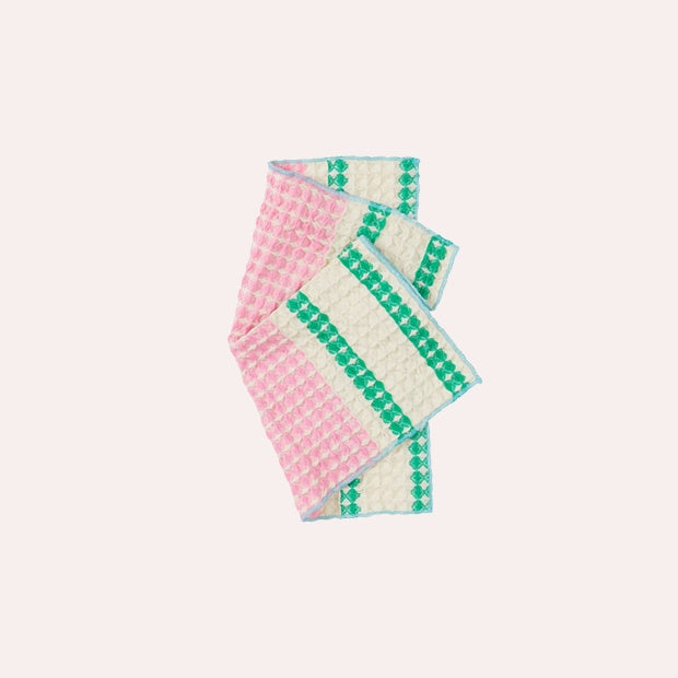 Tishy Waffle Face Washer Dahlia – Thinkers & Makers