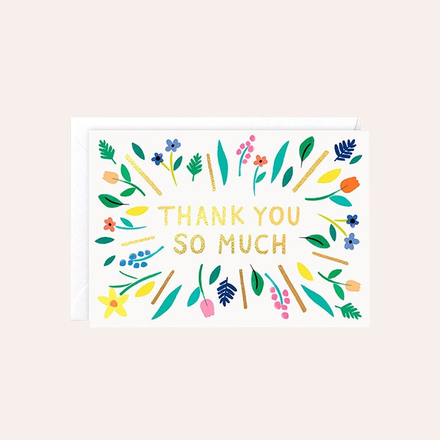 WRAP - Charlotte Trounce Collection - Single Card with Foil - Thanks S ...